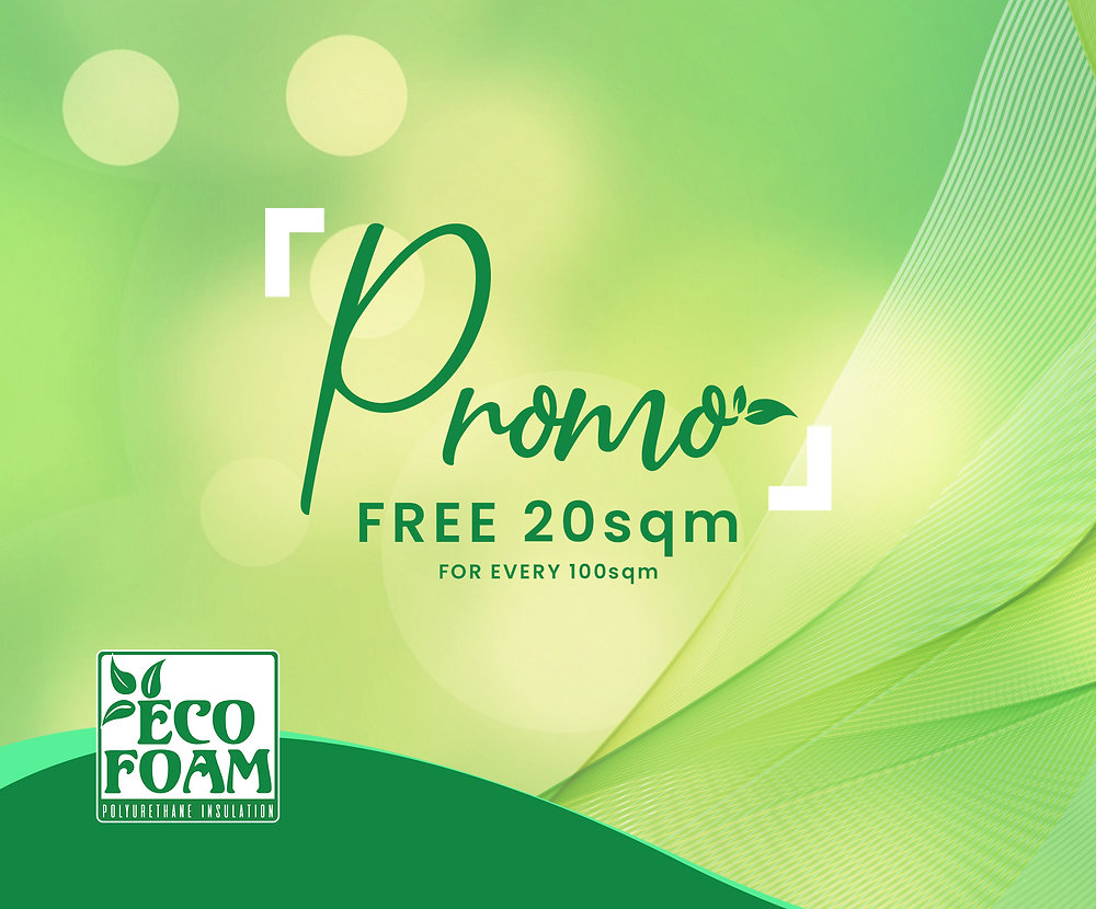 Ecofoam SPF Insulation Summer Promo 2020