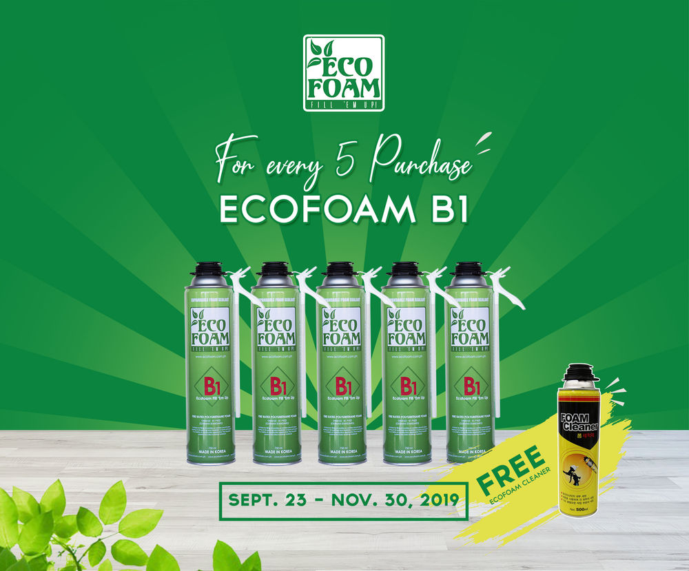 Ecofoam Fill ‘Em Up B1 Promo