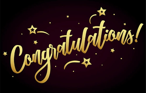 Congratulations - Mini Card | Pearl Décor