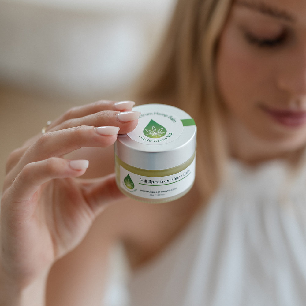 Experience Natural Relief with Liquid Green WA's Topicals!