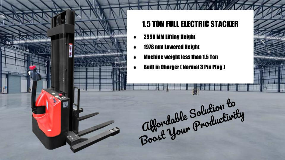 ELECTRIC PALLET STACKERS SINGAPORE
