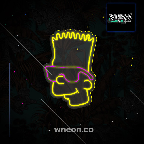 Bart Simpson-The Simpsons LED neon light home decoration | Wneon