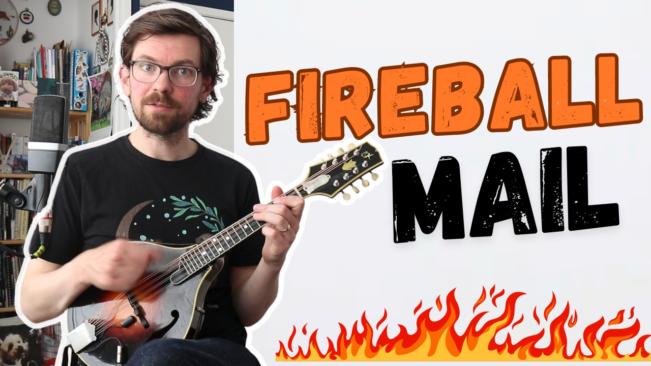 Fireball Mail - Beginner Melody to Intermediate Bluegrass solo
