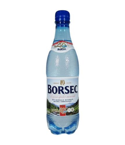 Borsec Sparkling Carbonated Water 0.5L | Refreshing Effervescence