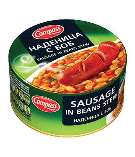 Compass Sausage In Beans Stew 300g - Buy Online at Foodsklep.com