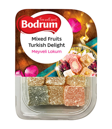 Bodrum Mixed Fruits Turkish Delight 200g - Foodsklep.com