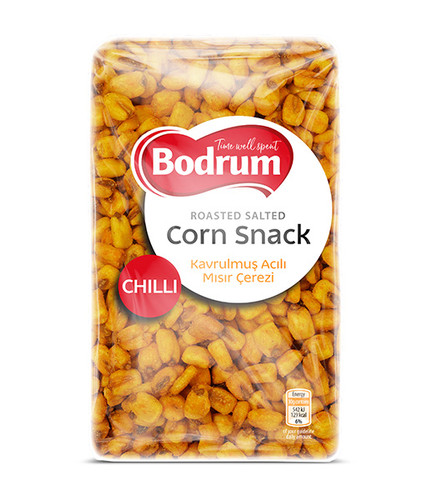 Bodrum Chilli Corn Snacks 200g - Spicy and Crunchy Snack Delight