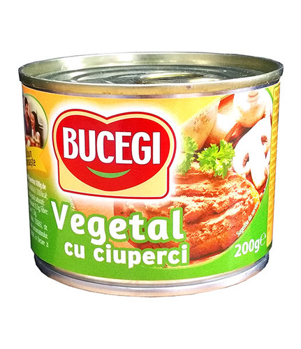 Bucegi Vegetal Ciuperci (Mushrooms) Pate 200g | Plant-Based Delight ...