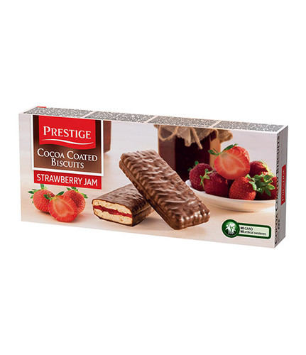 Prestige Cocoa Biscuits Strawberry 200g - Delicious Biscuits with Cocoa ...