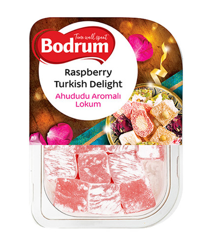 Buy Bodrum Raspberry Turkish Delight 200g Online