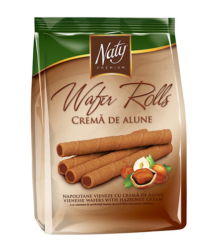 Naty Nut Wafer Rolls - Delicious 200g Snack from foodsklep.com