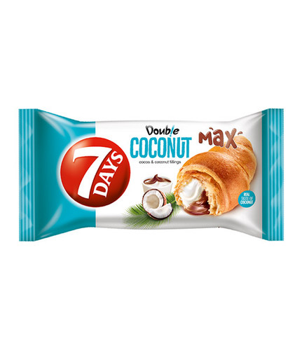 Delicious 7 Days Double Max Cocoa & Coconut Croissant (80g)