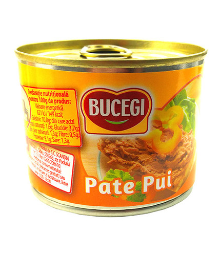 Bucegi Pate Chicken 200g - Buy Online at Foodsklep.com