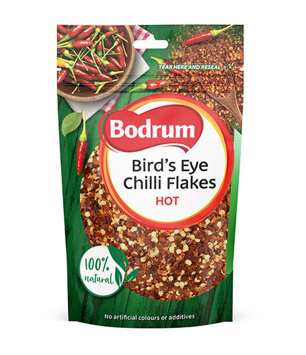 Bodrum Birds Eye Chilli Flakes 100g | Fiery Spice | FoodSklep