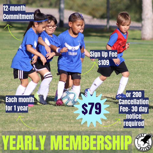 Yearly Membership | Night Ravens Fc