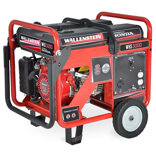 Wallenstein WHS3000 Portable Jobsite Generator | Rapid Power