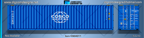 HO- COSCO shipping (new logo) 40' dry | digcomdesigns-shop