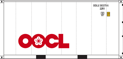 HO- OOCL 20 REEFER | digcomdesigns-shop