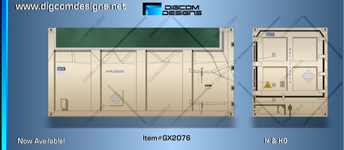 HO-GATX 20' open top (trash container) | digcomdesigns-shop