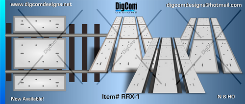 N-Grade Crossing Plates | digcomdesigns-shop