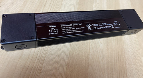 24V 240W Triac Dimmable LED Driver with Junc. box 100-277 | Ajax Lighting