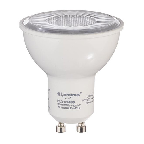 Luminus 7.0 W LED Dimmable GU10 Bulb - Daylight | Ajax Lighting