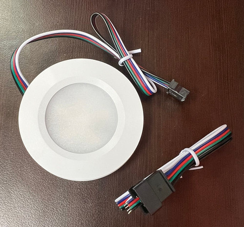 24V Gobo RGBWW Puck Light | Ajax Lighting