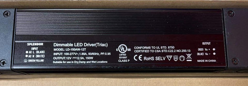 12V 150W Dimmable driver | Ajax Lighting