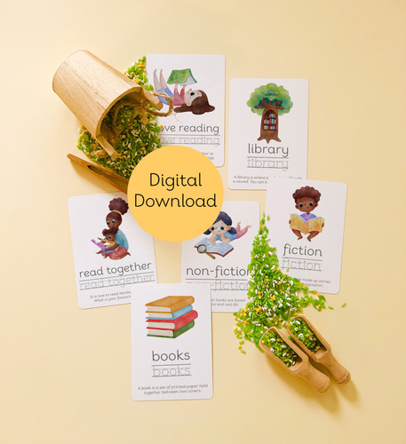 Book Lover World Book Day Flashcards - Digital Download | Everyday ...