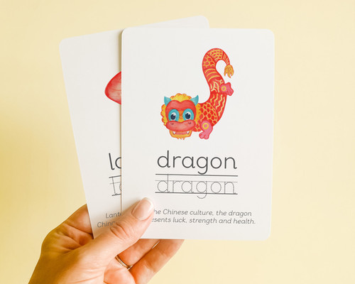 Chinese New Year Flashcards | Everyday Messyplay