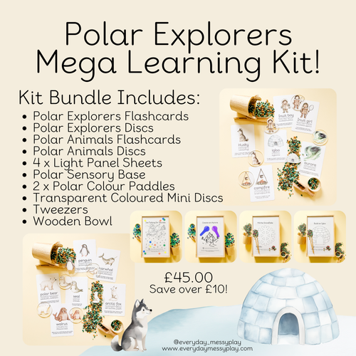 Polar Explorers Mega Learning Kit | Everyday Messyplay