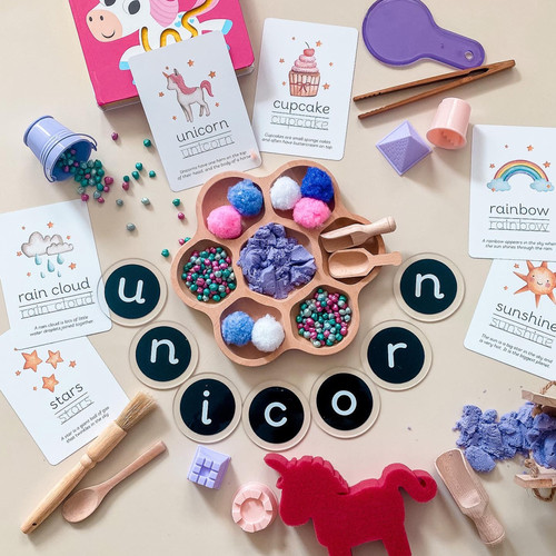Unicorns Flashcards | Everyday Messyplay
