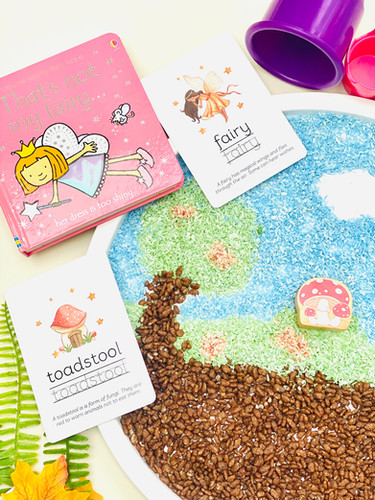 Fairy Garden Flashcards | Everyday Messyplay