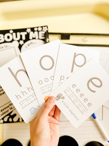 Spell My Name Flashcards | Everyday Messyplay