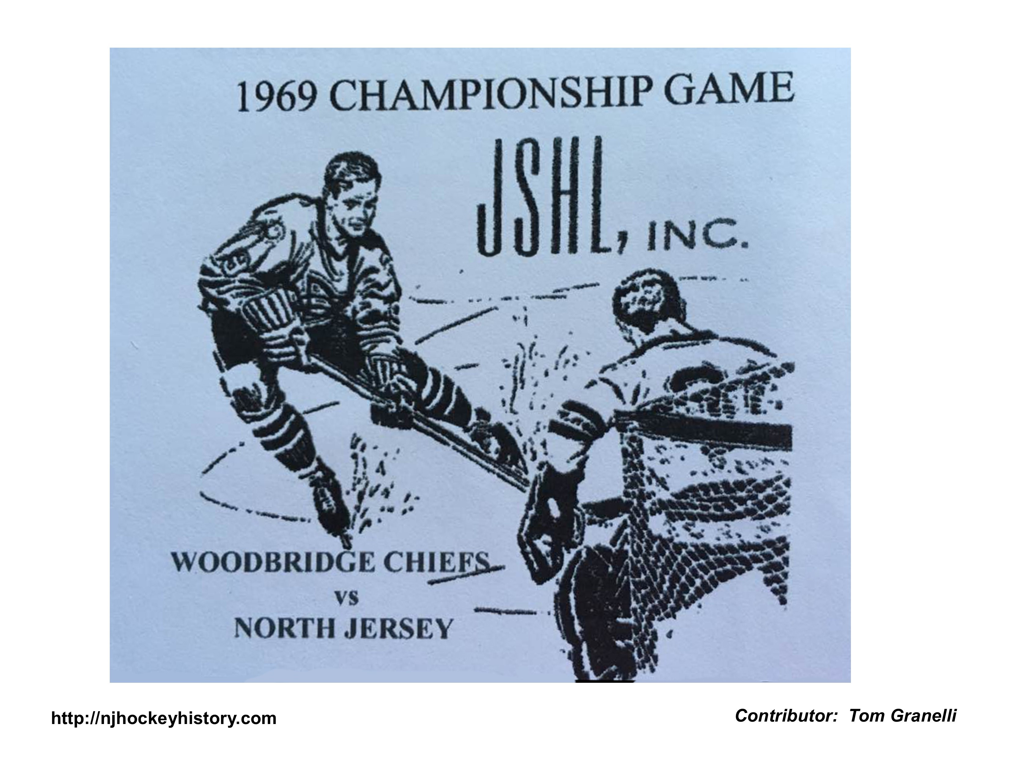 1969 JSHL Championship Game Poster | NJ Hockey History