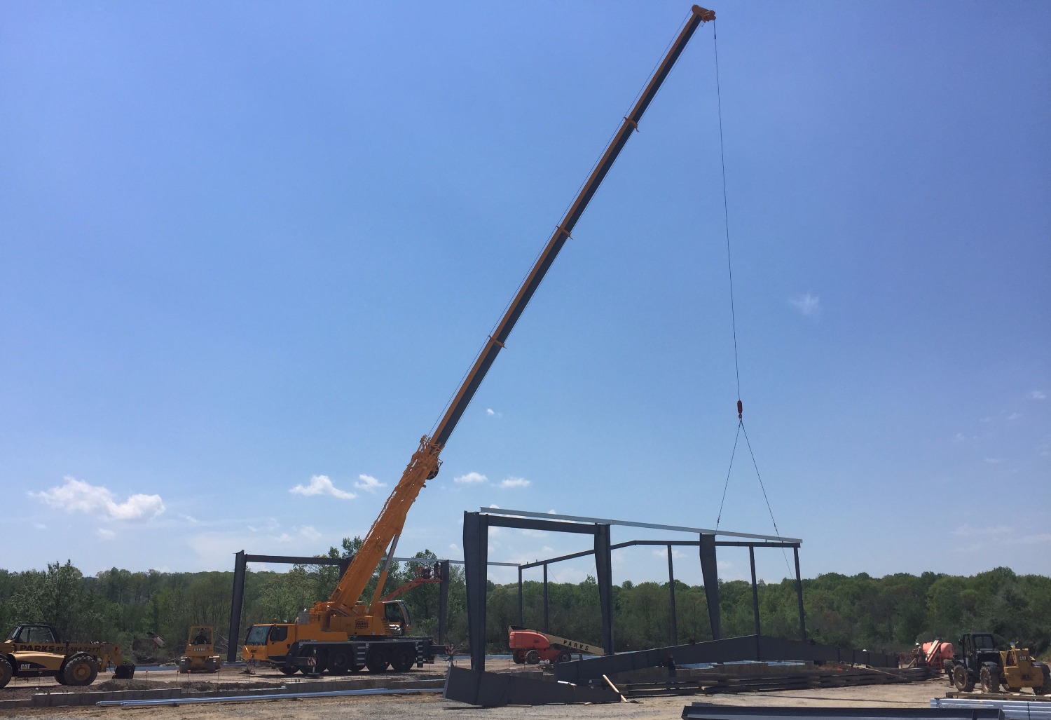 Crane Rental Service in New Jersey | Donald J. Parks Inc.