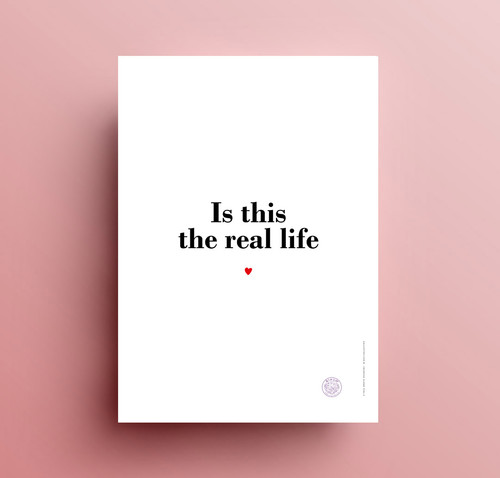 Is this the real life | BINGO