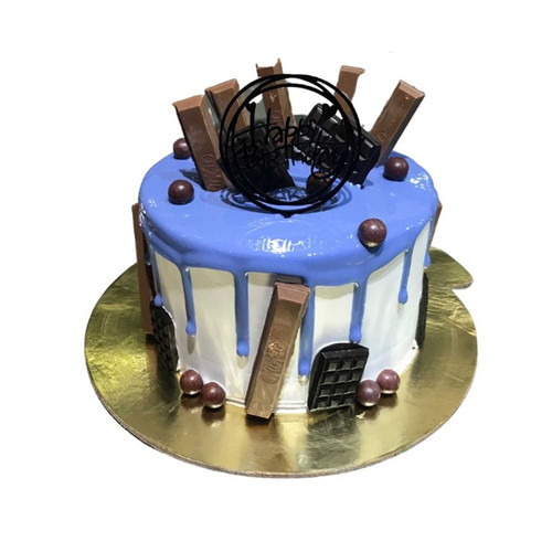 (711) General Theme Chocolate Decorated Cake | puffsncakes.com | 1120/-