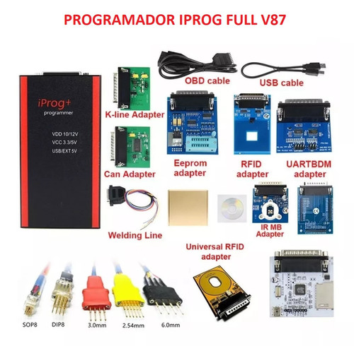 Programador Iprog FULL SET V87 | Marketracker
