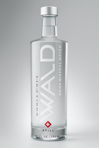 Wald Swiss Mineral Water 720ml Glass Bottle Case Of 6 Wald Mineral