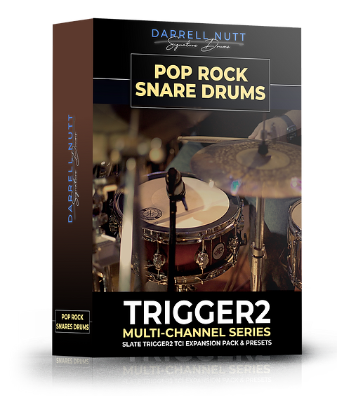 Darrell Nutt Signature Drums - Samples for Slate Trigger 2