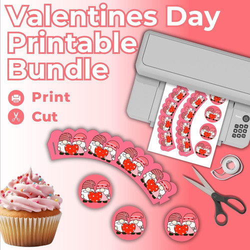 Valentine's Day Celebrations Printable Bundle | DIYvinci