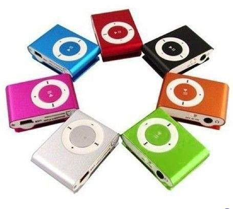 Mini Mp3 Player Shuffle Clip Fm + Cabo Usb + Fone | music
