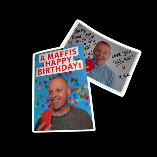 Personalised Autograph & Birthday Card | Tiny Tim's Adventure