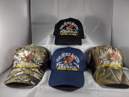 God Guns & Guts With Eagle Ball Cap | Webster Confederate