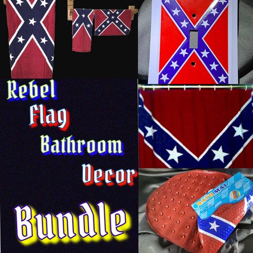 Rebel Flag Bathroom Bundle | Webster Confederate
