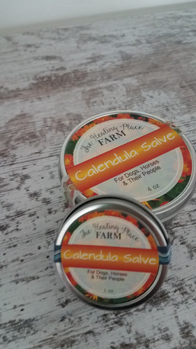 Calendula Salve ~ For Dogs, Horses, & Their People | TheHealingPlaceFarm