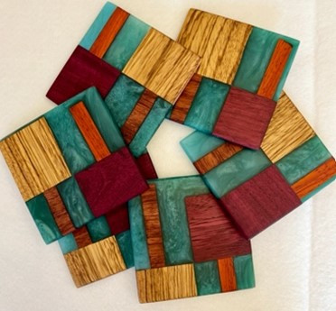 Boxes Coaster Set | LMF Design LLC