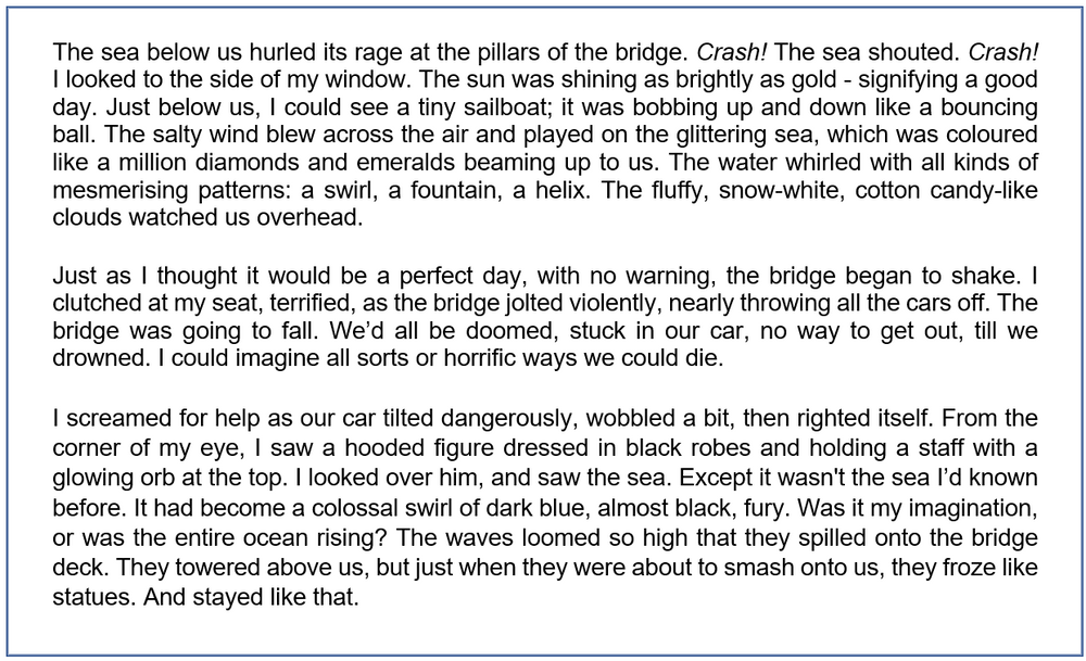 A Descriptive Paragraph A Descriptive Paragraph