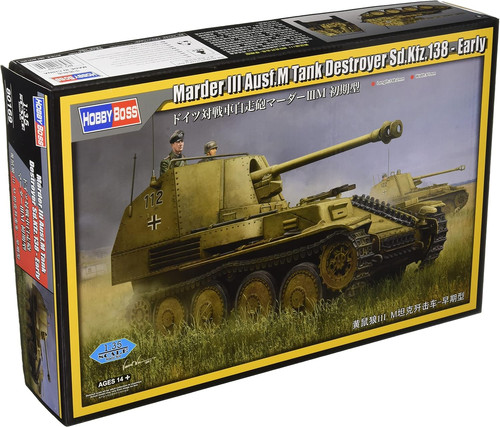HOBBYBOSS 1/35 MARDER III AUSF M EARLY | Rue 35 Models